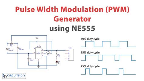 Generate Pulse Width Modulation Pwm Signal Using 555 Timer Ic In 2024