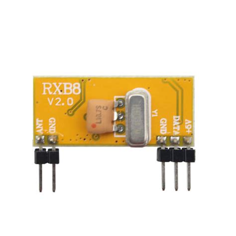 Rxb8 315mhz Wireless Rf Ask Rx Superheterodyne Receiving Module High Sensitivity Signal