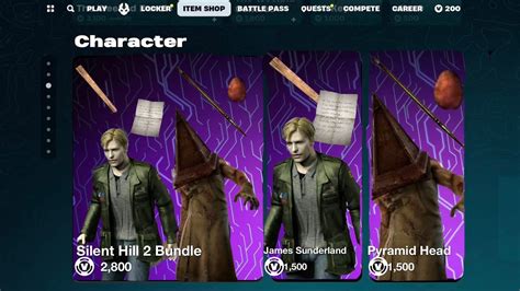 Fortnite Silent Hill Skins Youtube