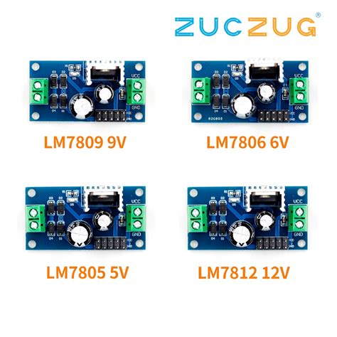 Lm7805 Lm7806 Lm7809 Lm7812 Dc Ac Three Terminal Voltage Regulator