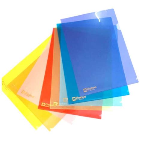 ซองพลาสติค แฟ้มซอง A4 [1 ซอง] สีสด สีพาสเทล แฟ้มสอด ซองใส แฟ้มใส่เอกสารกันน้ำ รุ่นหนา Line