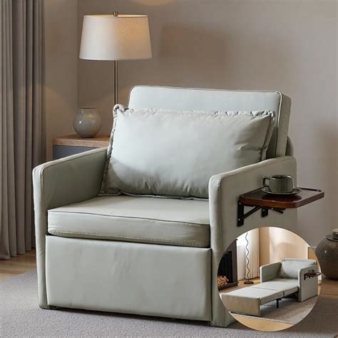 Trygoal Sleeper Chair Bed 3 In 1 Convertible Pull Out Sofa