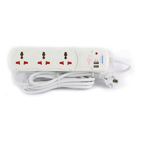 Way Universal Power Extension Socket USB Socket A Plug