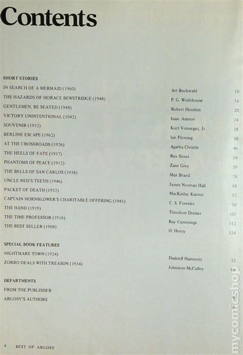 Best Of Argosy Special Bicentennial Edition 1976 Popular Publications