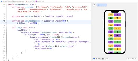 Lazyvgrid Lazyhgrid Swiftui Ios