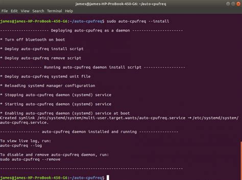 auto cpufreq cpu speed and power optimizer for linux systems