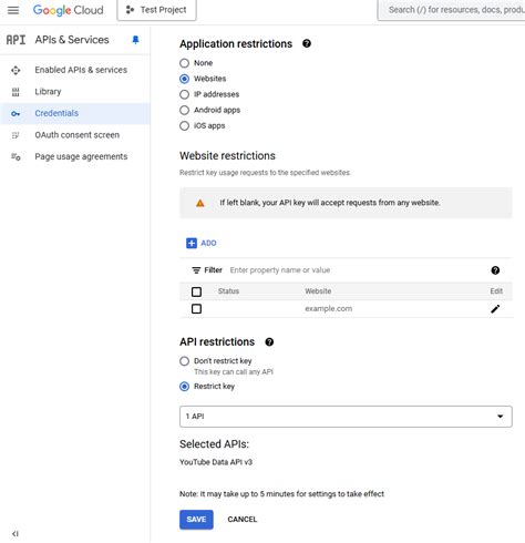 YouTube Data API V Fetch Video Data Using Node Js