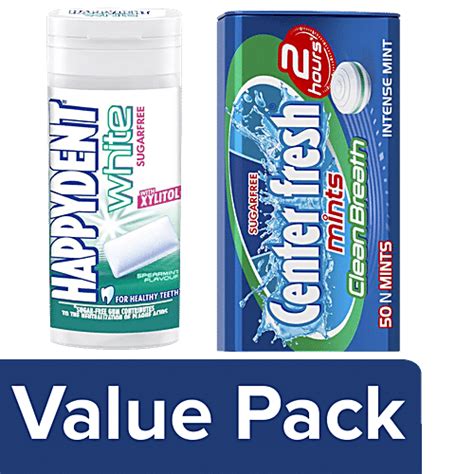 Buy Bb Combo Xylitol Sugarfree Spearmint Mints Clean Breath Intense
