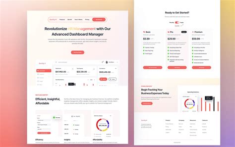 SAAS Responsive Landing Page On Behance