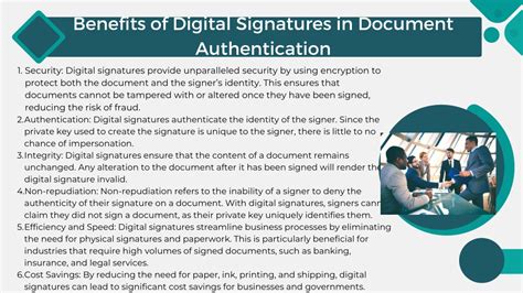 Ppt Digital Signatures The Future Of Document Authentication