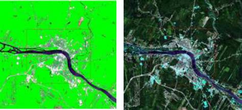 Maximum Likelihood Classification Results Of Landsat Etm For A