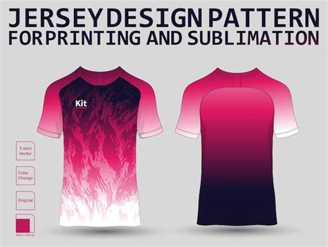 티셔츠 스포츠 디자인 템플릿입니다 축구 클럽을 위한 축구 유니폼 모형 통일된 앞모습과 뒷모습 프리미엄 벡터