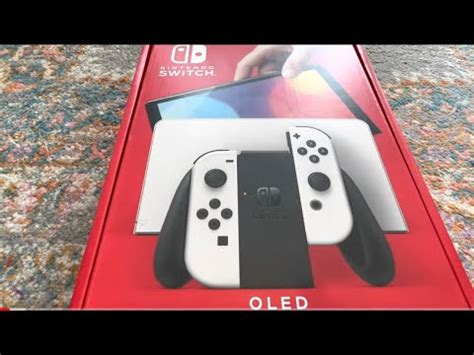 Unboxing Nintendo Switch Oled Model With White Joy Con Youtube