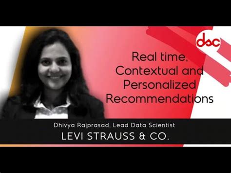 Real Time Contextual And Personalized Recommendations Dsc