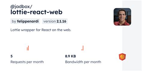 Jadboxlottie React Web Cdn By Jsdelivr A Cdn For Npm And Github