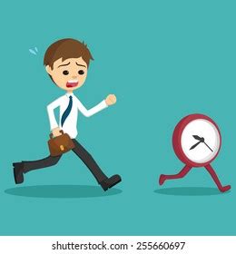 Man Running Clock Images Stock Photos Vectors Shutterstock