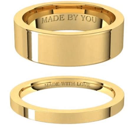 Contoured Wedding Ring Fashionable Diy