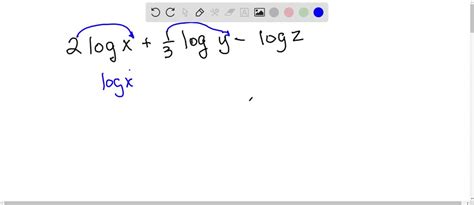SOLVED Simplify Using Logarithm Properties To A Single Logarithm Numerade