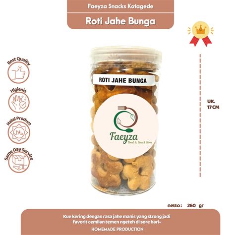 Roti Jahe Bunga Toples Cm PaxelMarket