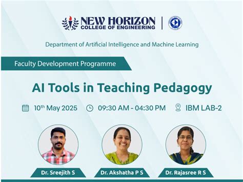 Fdp On Ai Tools In Teaching Pedagogy