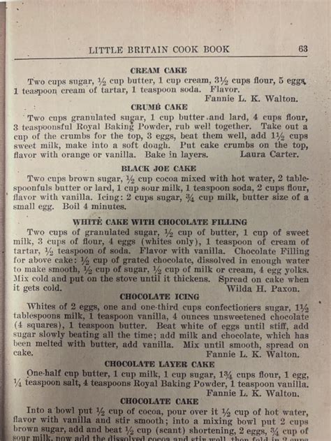 Made A Cake Out Of My 1925 Cookbook Roldrecipes