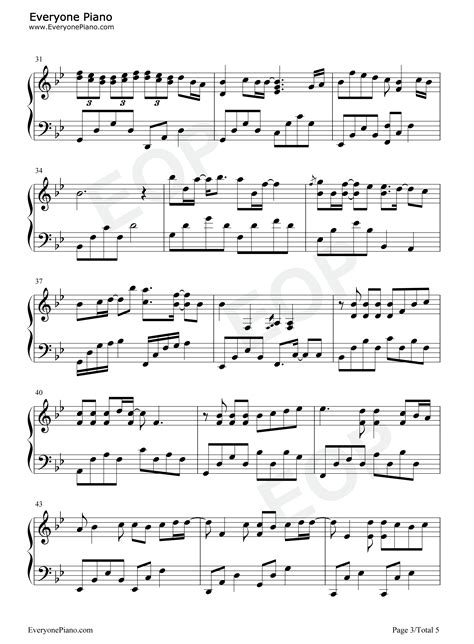 周杰伦歌曲串烧14首钢琴谱 周杰伦 简谱网