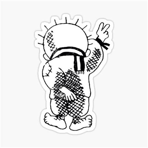 Handala Sticker For Sale By Aghlessan Redbubble