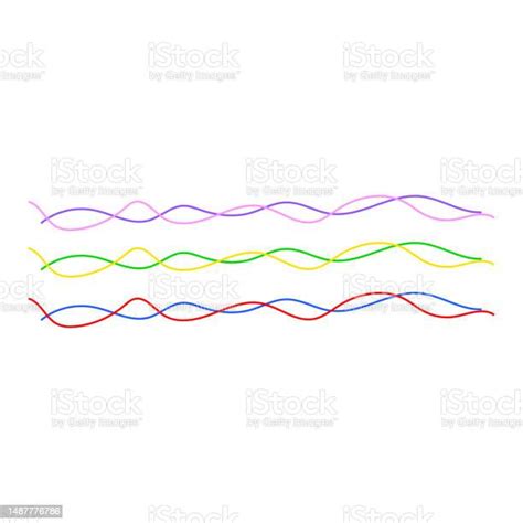 전선 어떤 목적으로도 훌륭한 디자인 전기 장비 벡터 그림입니다 3차원 형태에 대한 스톡 벡터 아트 및 기타 이미지 3차원 형태 검은색 고무 Istock