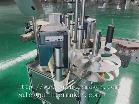 Bottles Automatic Labeling Machine With Barcode Printer