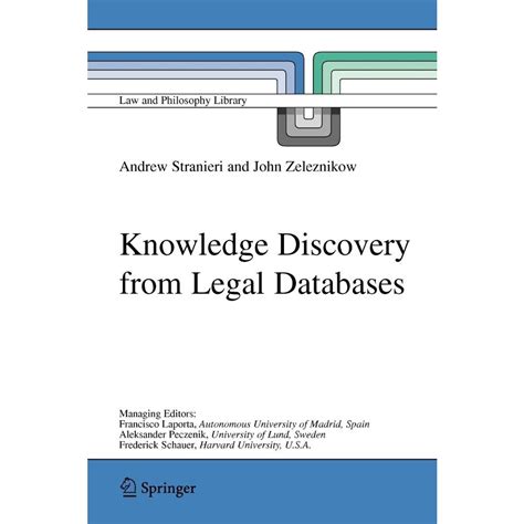 Knowledge Discovery From Legal Databases Submarino
