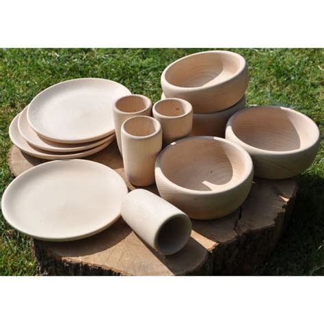 Cosy Real Size Natural Tea Set 12 Pack Role Play Ypo