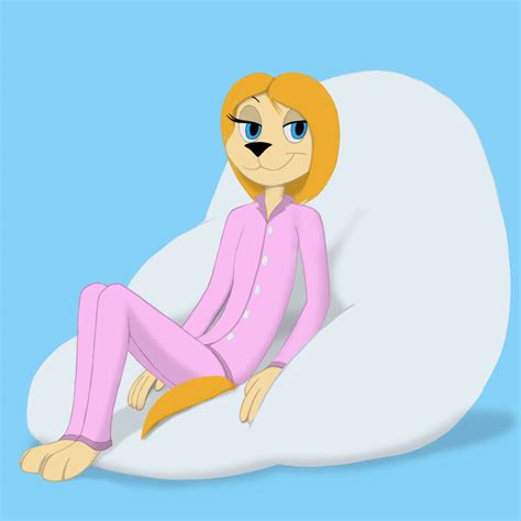 Queenie On Beanbag By Don Flick On Deviantart