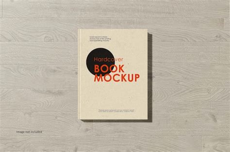 양장본 책 모형 프리미엄 Psd 파일