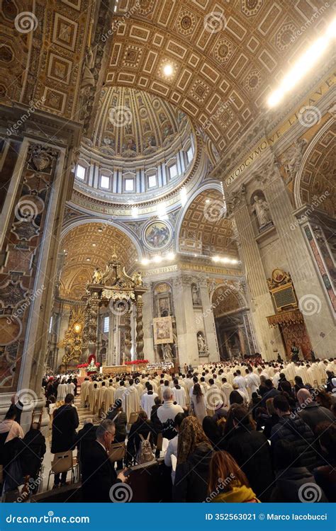 Pope Francis Celebrates Holy Mass On The Solemnity Of Mary Most Holy