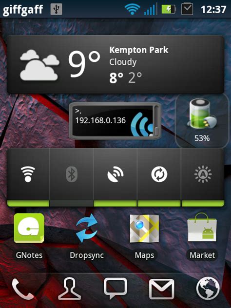 Home Overlapping Widgets Coolsmartphone
