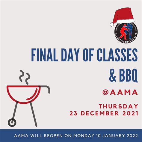 Final Day Of Classes For 2021