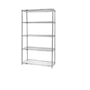 Testequity Quantum Storage Systems Wr54 1836c 5 Wire Shelving Starter