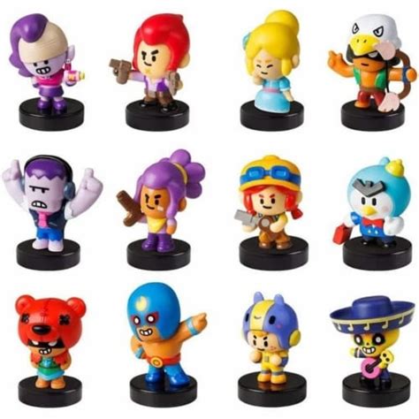 Brawl Stars Character Stampers 12pk Emz Colt Piper Bo Frank Shelly Jessy Mr P Pmi 1 Unit Fry