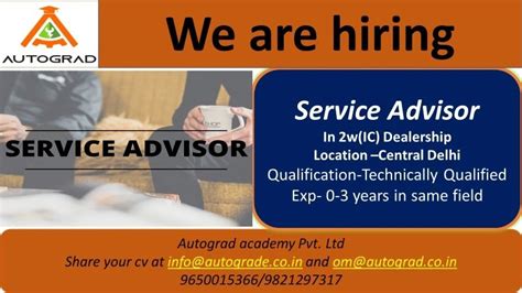 Autograd Academy On Linkedin Urgent Hiring
