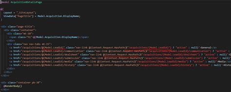 Inconsistent Razor Cshtml Coloring Issue 4282 Dotnet Vscode
