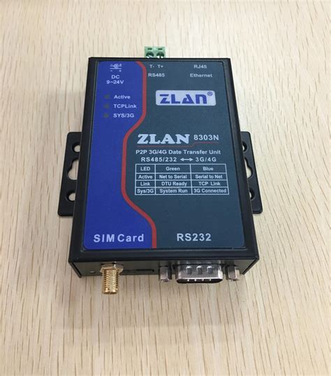 Zlan8303n P2p 2g 3g Dtu Serial Rs232 Rs485 To Evdo Cdma Ethernet Wifi