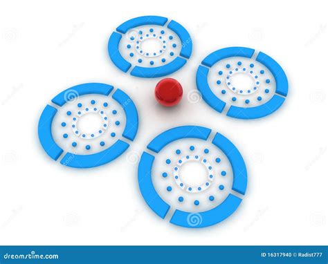 Elementary Particles Stock Illustration Illustration Of Three 16317940
