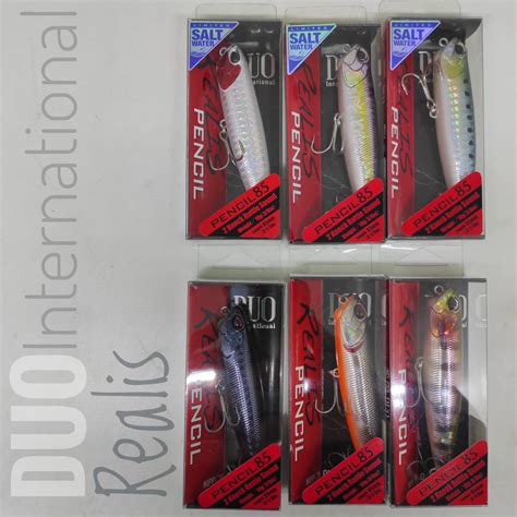 Minnow Bait Duo Realis Pencil 85 Sw Limited Topwater Floating Lure