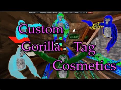 Custom Gorilla Tag Cosmetics 0 Tutorial Youtube