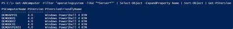 Decoding Powershell Build Numbers