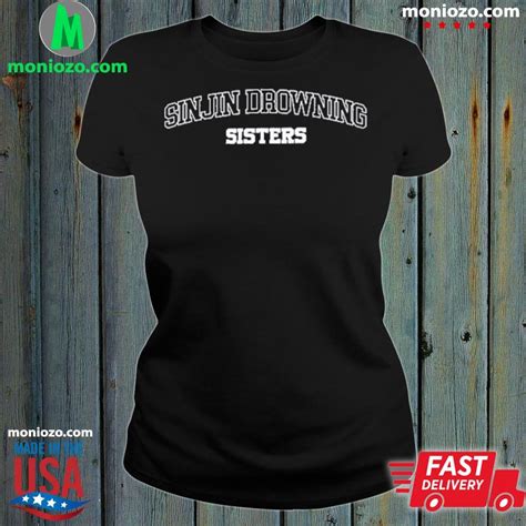 Official Sinjin Drowning Merch Sinjin Sisters Crewneck T Shirt