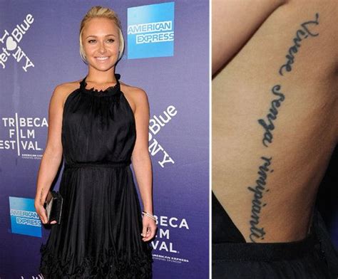 Hayden Panettiere Tattoo