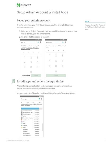 Clover Flex Setup Guide Ameta Merchant Solutions