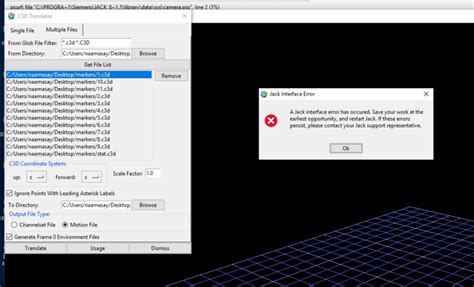 uploading multiple c3d files