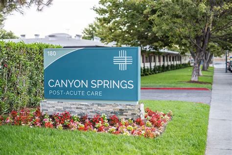 Canyon Springs Post Acute Assisted Living In San Jose Ca